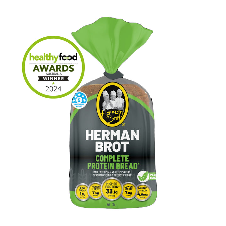 Lower Carb Complete Protein Sourdough Bread Herman Brot