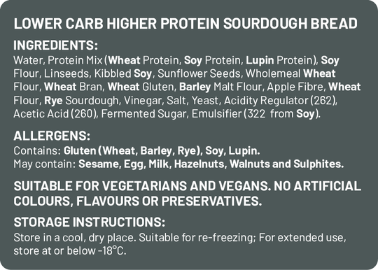 Herman Brot Lower Carb Sourdough | Guilt Free Sourdough