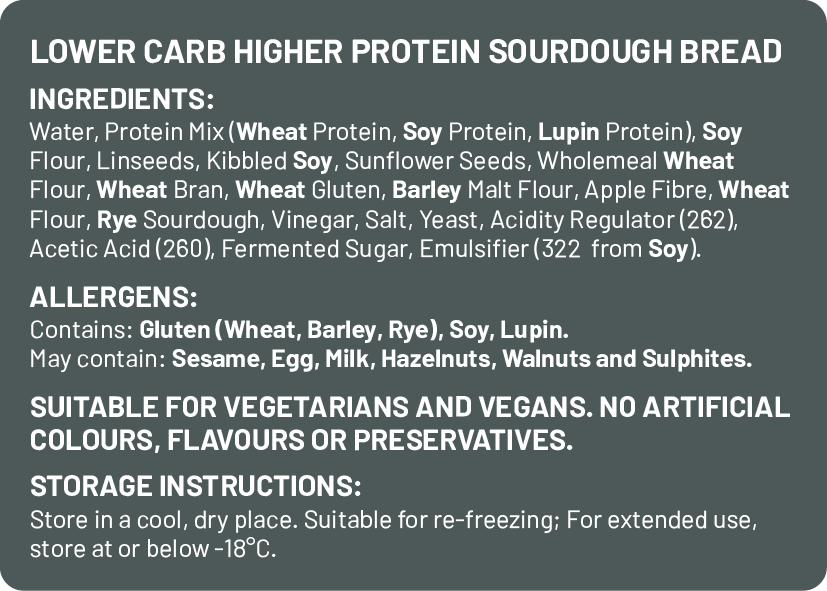 Herman Brot Lower Carb Sourdough | Guilt Free Sourdough