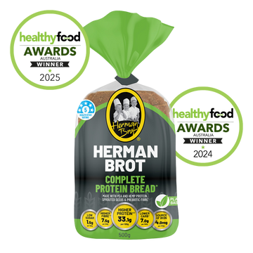 Lower Carb, Complete Protein + Sourdough Bread – Herman Brot